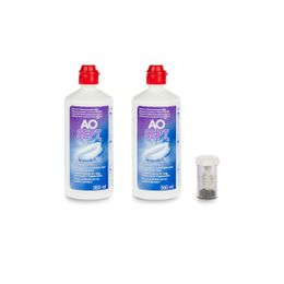 AOSEPT® AOSept Plus (2x360ml Peroxidlösung + 2x Behälter) | Peroxidlösung | Kontaktlinsenpflege