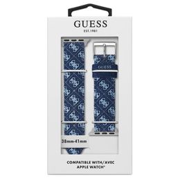Guess Apple Watch Armband Damen Größe One Size blau