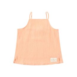 Calvin Klein Jeans Top M&auml;dchen Gr&ouml;&szlig;e 140 grau / lachs / offwhite