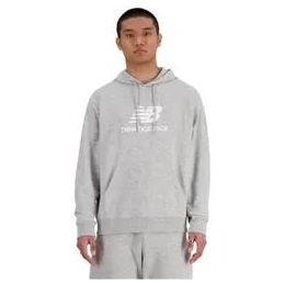New Balance f&uuml;r Herren. MT41501 Sport Essentials Sweatshirt grau (M), L&auml;ssig, Baumwolle, Langarm