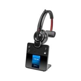 Poly Savi 8410 Office DECT, Headset schwarz, Mono, USB-A, USB-C