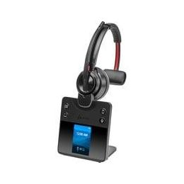 Poly Savi 8410 Office DECT, Headset schwarz, Mono, USB-A, USB-C