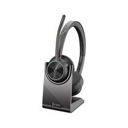 Poly Voyager 4320 UC, Headset schwarz, USB-A