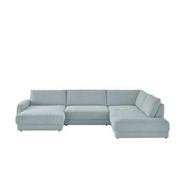 Lounge Collection Wohnlandschaft Erion blau Maße (cm): B: 371 H: 83 T: 250.0 Sofas > Sofas nach Material > Stoffsofas » Sofa DE