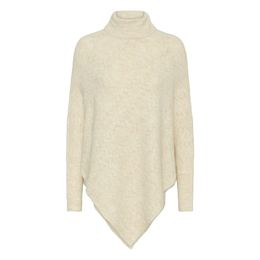Kaffe Poncho 'KAJennie' Damen Größe XS/XL beigemeliert