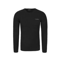 K by KARL LAGERFELD Karl Lagerfeld Pullover ' 655030 ' Herren Gr&ouml;&szlig;e XXL schwarz / wei&szlig;