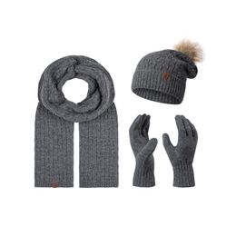 Rock Creek Schal M&uuml;tze Handschuhe Set Winterset