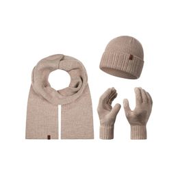 Rock Creek Schal M&uuml;tze Handschuhe Set Winterset
