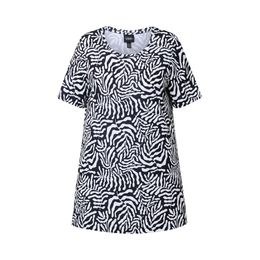 Ulla Popken Shirt Damen Gr&ouml;&szlig;e XXL/XXXL schwarz / wei&szlig;
