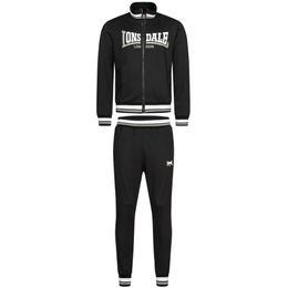 Lonsdale Jogginganzug 'Poolewe' Herren Gr&ouml;&szlig;e XL schwarz / wei&szlig;