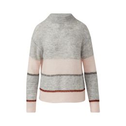 s.Oliver BLACK LABEL Pullover Damen Gr&ouml;&szlig;e S grau / hellgrau / rosa
