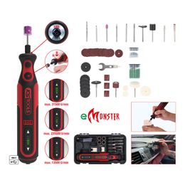 KS Tools eMONSTER Akku-Multifunktionswerkzeug-Satz mit 50 Zubeh&ouml;rteilen (515.3990)