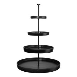 Asa etagere, 4-stufig, black iron