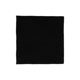 Asa 2er set baumwolltuch gestrickt, schwarz