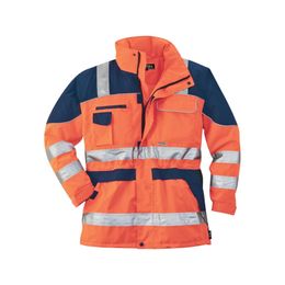 Scheibler Warnparka, Gr. XXL, orange/blau