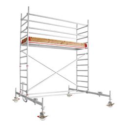 Hymer Fahrger&uuml;st mit Fahrtraversen 2,95x0,80m, Reichh&ouml;he 4,60 m (817104)
