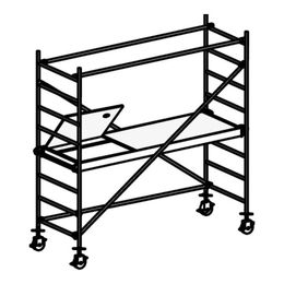 Hymer Fahrger&uuml;st 2,95x0,80m, Reichh&ouml;he 3,40 m (837103)