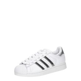adidas originals Sneaker 'SUPERSTAR II' Damen Gr&ouml;&szlig;e 44 silber / wei&szlig;