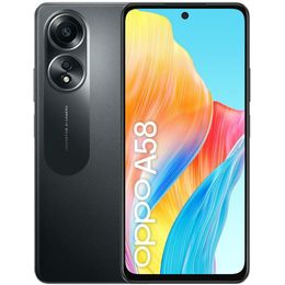 OPPO Electronics Oppo A58 128GB - Schwarz - Ohne Vertrag