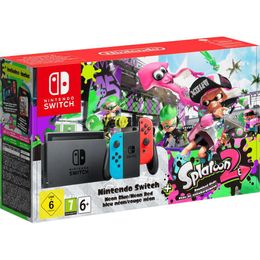 Nintendo Switch 32GB - Schwarz + Splatoon 2