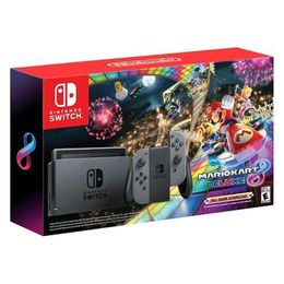 Nintendo Switch 32GB - Schwarz N/A + Mario Kart 8 Deluxe