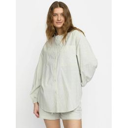 Soft Rebels Bluse 'SREbbi' Damen Gr&ouml;&szlig;e L grau / eierschale