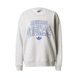 adidas originals Sweatshirt Damen Größe XL navy / graumeliert / weiß