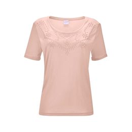Madeleine Mode MADELEINE T-Shirt Damen Gr&ouml;&szlig;e S puder