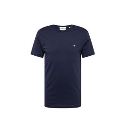 Gant T-Shirt Herren Gr&ouml;&szlig;e XS navy / silbergrau / rot / wei&szlig;