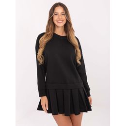 Madnezz House Kleid Damen Gr&ouml;&szlig;e 36/38 schwarz Winterkleid