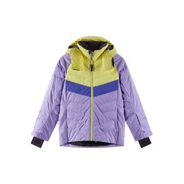 Reima Funktionsjacke 'Luppo' Jungen Gr&ouml;&szlig;e 152 limone / flieder / dunkellila
