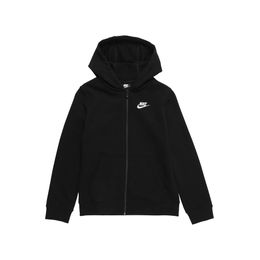 Nike Sportswear Sweatjacke Jungen Größe 158/170 schwarz / weiß
