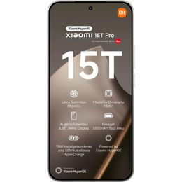 Smartphone &raquo;15T Pro 12+512&laquo; grau grau Xiaomi HyperAI