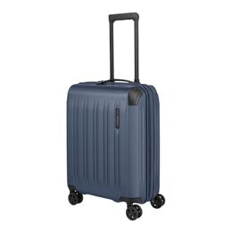 Travelite Herren Travelite Trolleyset &raquo;DYNAMIIC S+/M/L, verschiedene Farben&laquo; Hartschalen-Koffer ABS Volumenerweiterung blau