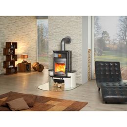 Hark Kaminofen &raquo;&raquo;Avenso GT ECOplus 8 kW&laquo;&laquo; meteor-schwarz schwarz Geeignete Brennstoffe: Holz, Braunkohlebriketts und Steinkohle Nuss 3