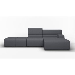 Egoitaliano Ecksofa &raquo;Babouche, Designsofa mit au&szlig;ergew&ouml;hnlichem Sitzkomfort zum Wohlf&uuml;hlen&laquo; blau Luxus-Micofaser Lederoptik (100% Polyester) ist ein neues 