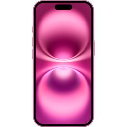 Apple Smartphone &raquo;iPhone 16&laquo; Pink pink Robustes iPhone 16 Design mit 6,1" Super Retina XDR Display & Aluminium in Raumfahrt-Qualit&auml;t. Ceramic Shield: 2x 