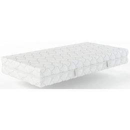 Hn8 SCHLAFSYSTEME Taschenfederkernmatratze &raquo;Dream TA 1000&laquo; 22 cm hoch 1-tlg., 1 Stk. tlg. wei&szlig; Bezug: 100% Polyester. Steppf&uuml;llung: 100%...