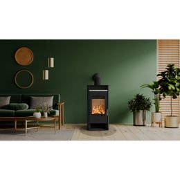 FIREPLACE Kaminofen &raquo;&raquo;Santa Fe Stahl 2025&laquo;&laquo; schwarz