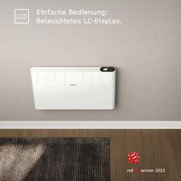 Stiebel Eltron Konvektor &raquo;&raquo;CNS 750 Plus LCD&laquo;, Wandkonvektor, energiesparend, 0,75 kW&laquo; f&uuml;r ca. 9 m&sup2;, LCD-Display, Wochenzeitschaltuhr/-timer, LC-