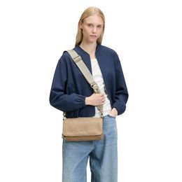 Liebeskind Berlin Damen Umh&auml;ngetasche &raquo;Crossbody CARRY OVER SHEEP NATURAL&laquo; beige