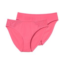 Tchibo - 2 Slips - Damen - Gr. L - pink