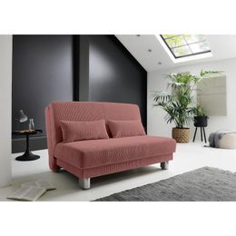 Inosign Schlafsofa »Gina« mit einem Handgriff vom Sofa zum Bett terrakotta