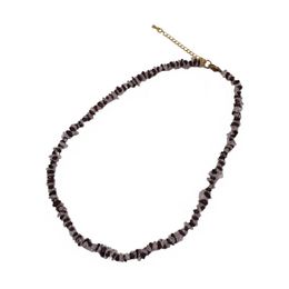 Firetti Damen Collier &raquo;Schmuck Geschenk Schmuck Geschenk&laquo; Made in Germany - mit Sodalith, Granat oder Onyx und Bergkristall bunt
