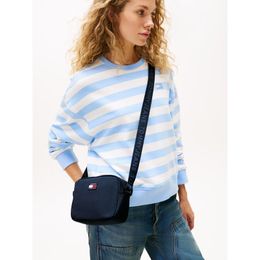 Tommy Jeans Damen Umh&auml;ngetasche &raquo;TJW ESS DAILY CROSSOVER&laquo;, Schultertasche, Kamerabag, Minibag mit Logoflagge blau
