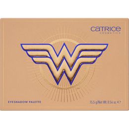 Catrice Damen Lidschatten-Palette &raquo;Wonder Woman Eyeshadow Palette&laquo; Hochpigmentiert mit matten, schimmernden und metallischen Texturen.