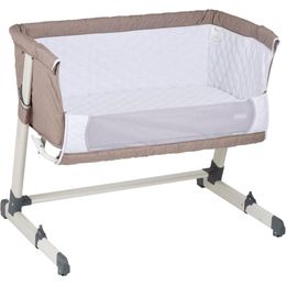 BABYGO Beistellbett &raquo;Together, beige&laquo; faltbar beige Aluminium, Kunststoff, Polyester