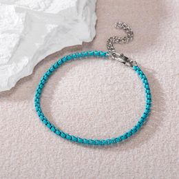 Firetti Fu&szlig;kette &raquo;Schmuck Geschenk Edelstahl Fu&szlig;schmuck Venezianerkette Color&laquo; bunt Fu&szlig;kette