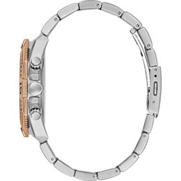 Guess Herren Multifunktionsuhr &raquo;COMMANDER&laquo; Armbanduhr, Quarzuhr, Herrenuhr rosa