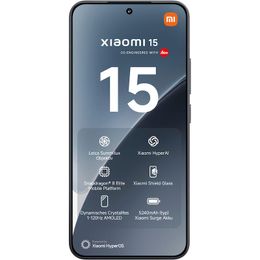Xiaomi Smartphone &raquo;15 12+512GB&laquo; Schwarz schwarz IP68 Wasser- und staubabweisend